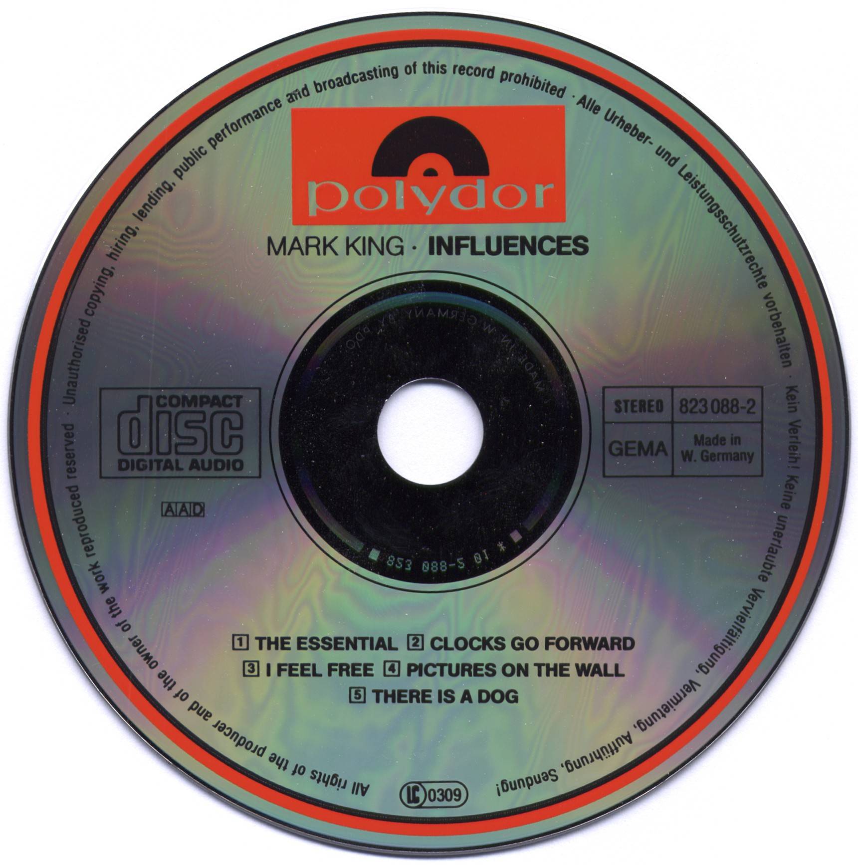 Mark King Influences : CD | CD Covers | Cover Century | Over 1.000.000 ...